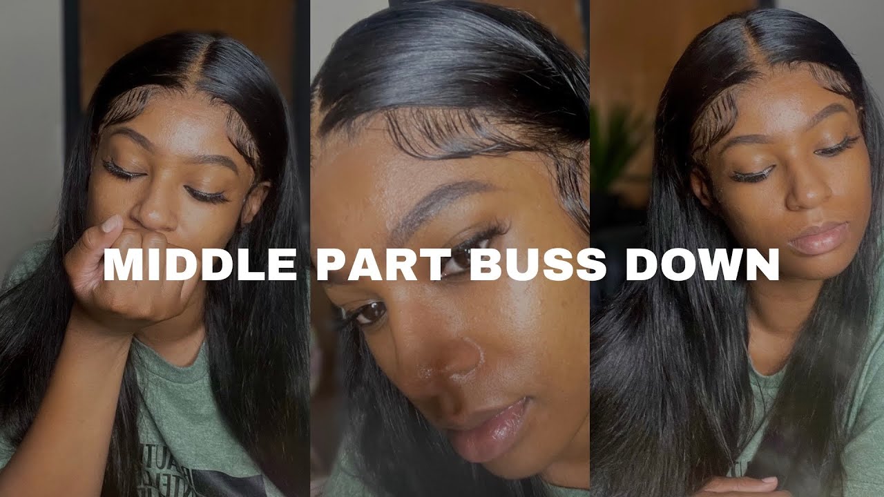 IN DEPTH Middle Part Bussdown Tutorial | Easy for Beginners - YouTube