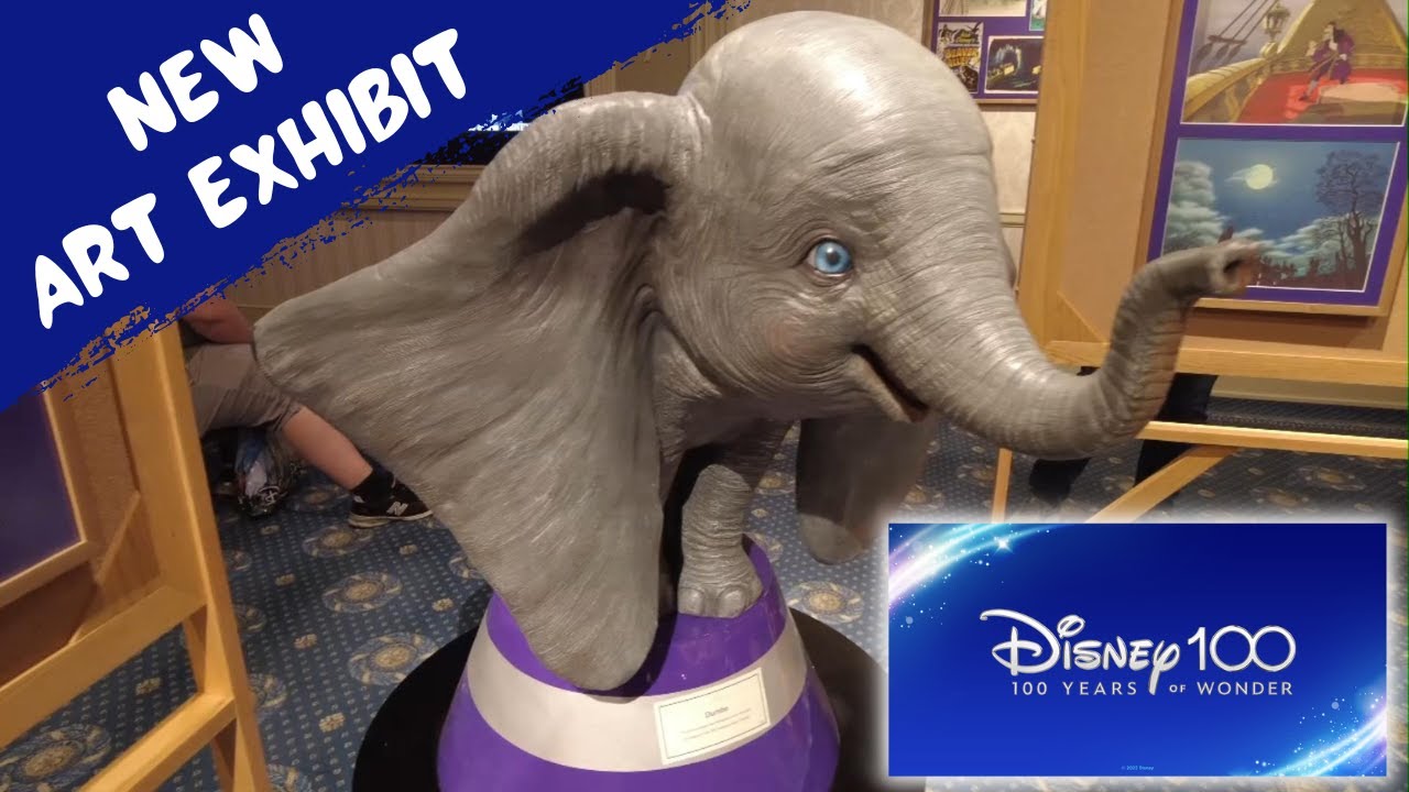 DISNEY 100 YEARS OF WONDER - NEW Disney Gallery Art Exhibit - Main ...