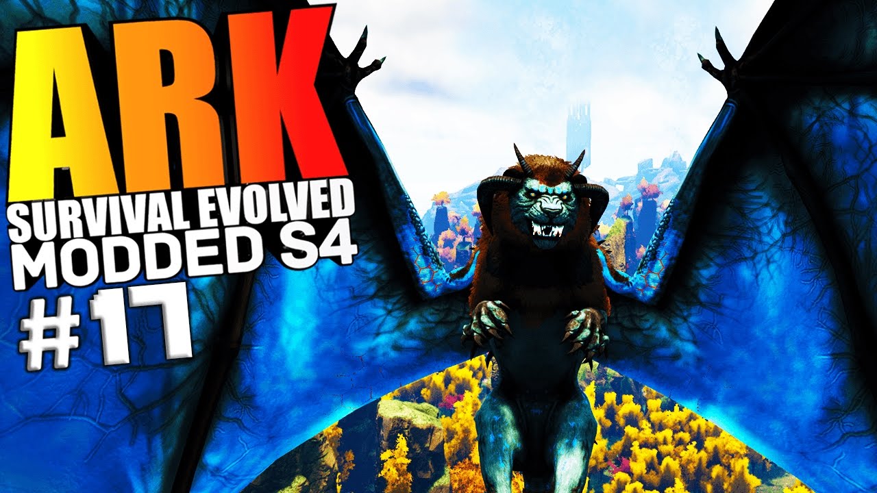 ARK Survival Evolved - ICE MANTICORE EVOLUTION & BABY MANTICORE Modded ...