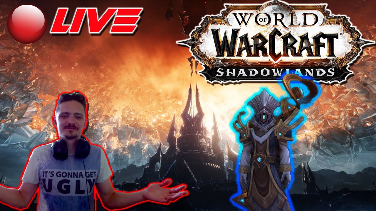 LIVE: WoW Shadowlands Campaign And dungeon Grind!! - YouTube