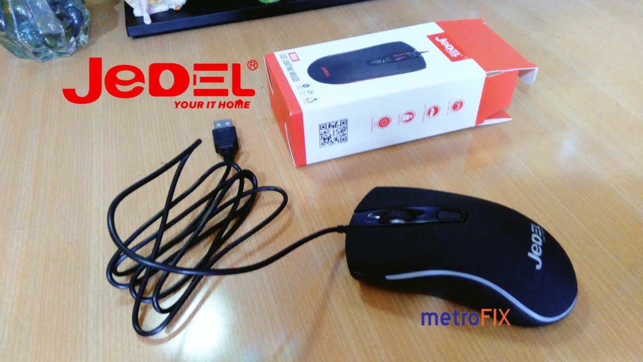 Jedel M80 4D LED Gaming Mouse - YouTube