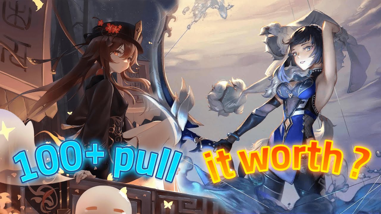 F2P Pulling for Hu Tao and Yelan rerun 3.4 banner | Genshin Impact (100 + Pulls!) - YouTube