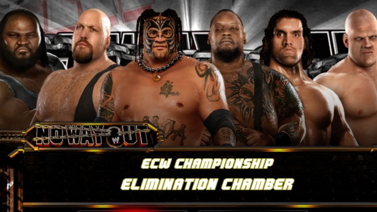 ELIMINATION CHAMBER Umaga vs Big Daddy V vs Big Show vs The Great Khali ...