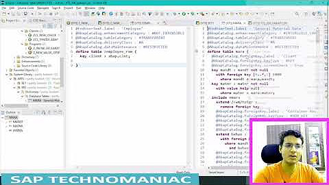 SAP ABAP new syntax 7.4 / 7.5 along with tips in eclipse ADT tool - YouTube