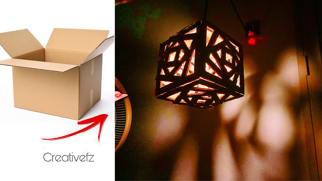 Amazing Ways To Recycling cardboard craft step by step | Room Decor ...