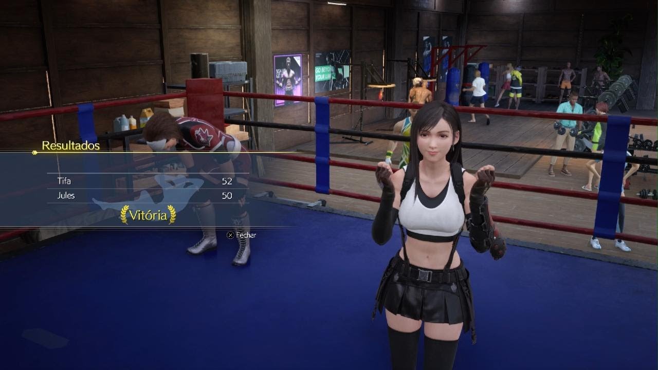 FINAL FANTASY VII REBIRTH - Tifa Abdominal Minigame Complete - YouTube