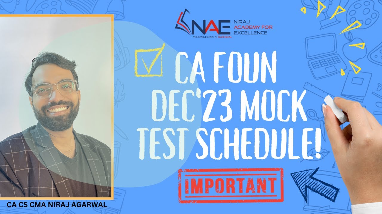 Sure Shot way to Pass CA Foundation Dec23 exams - YouTube