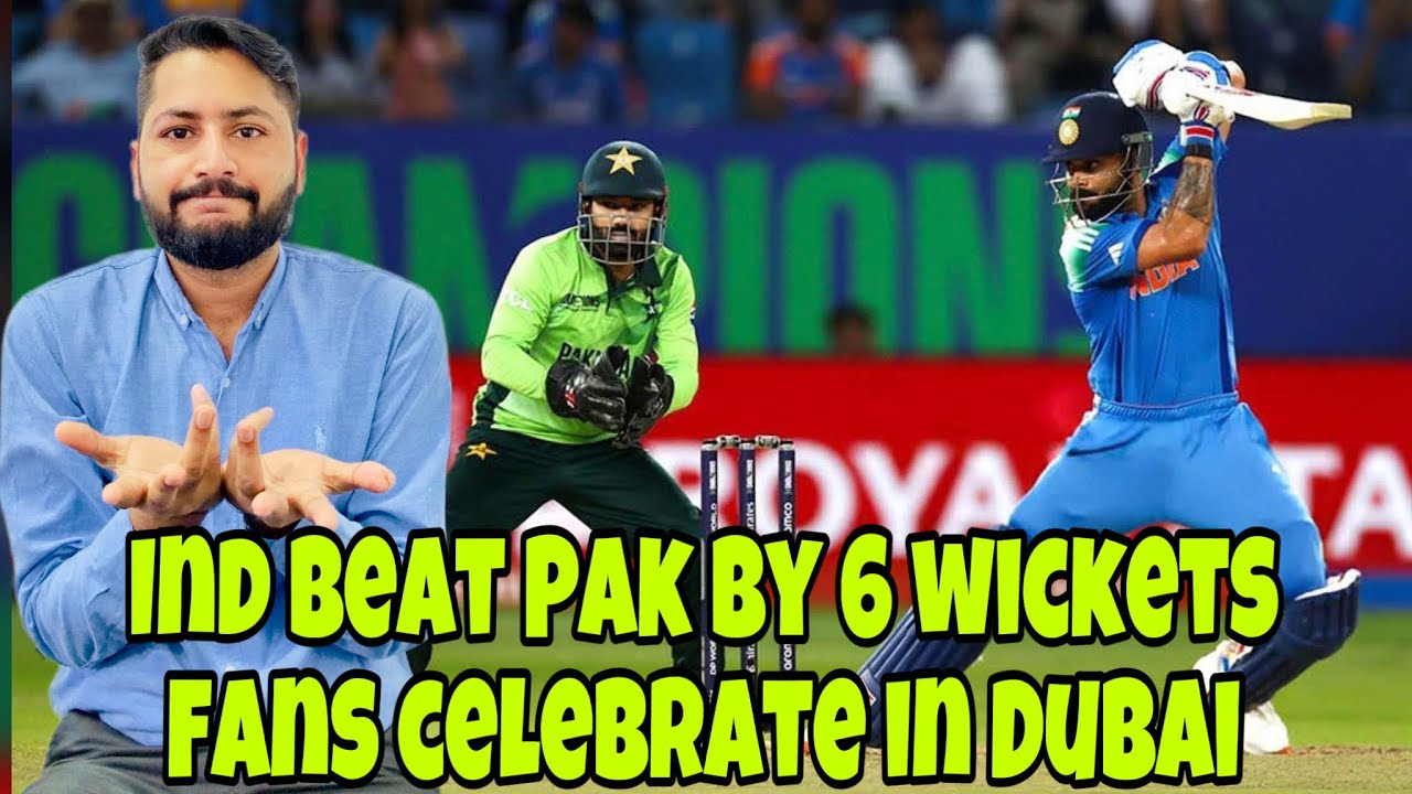 Ind Beats Pak in Champions Trophy Match! Virat Kohli Ki Century! Indian ...