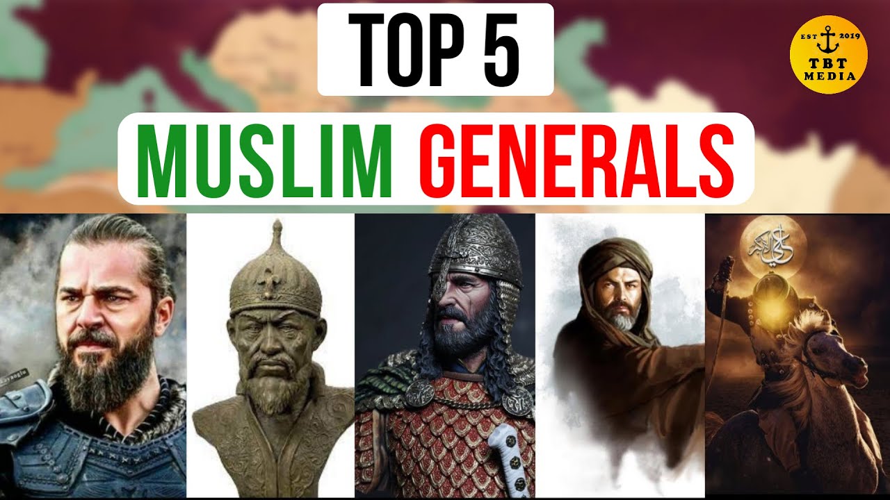Top 5 Muslim Generals | Muslim Warriors History - YouTube