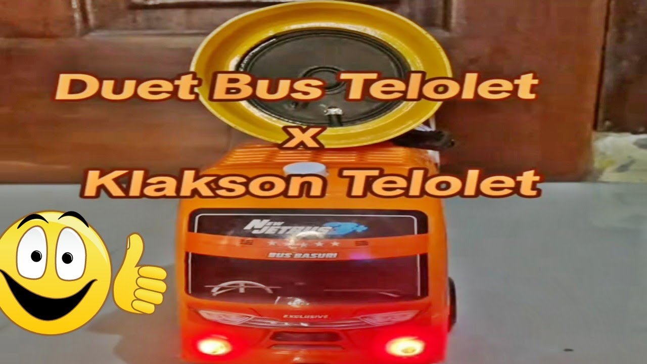 Duet Klakson Telolet dengan Bus Telolet - YouTube