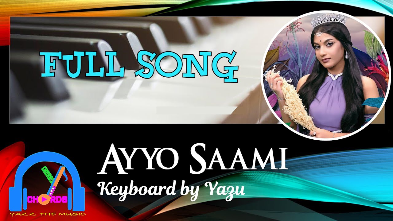 Ayyo Saami | Windy Goonatillake | Keyboard Version with Lyrics Accordi ...