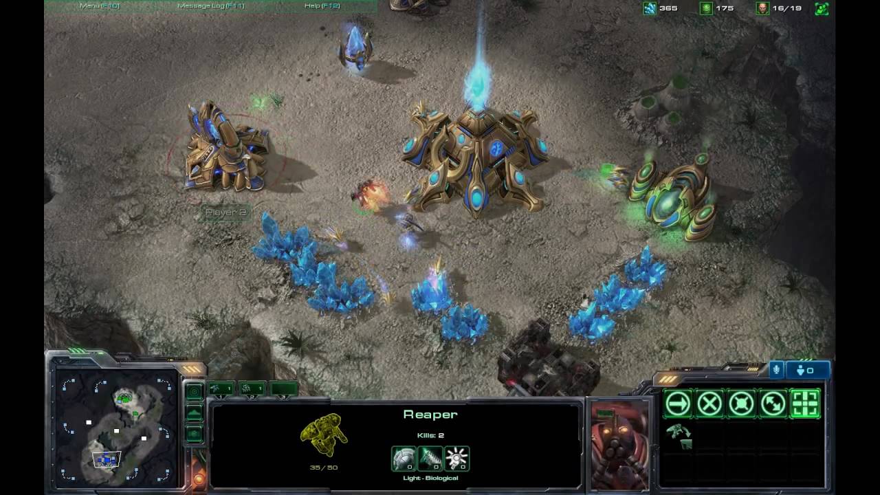 Starcraft 2 Reaper Rush Build Order / Strategy - YouTube
