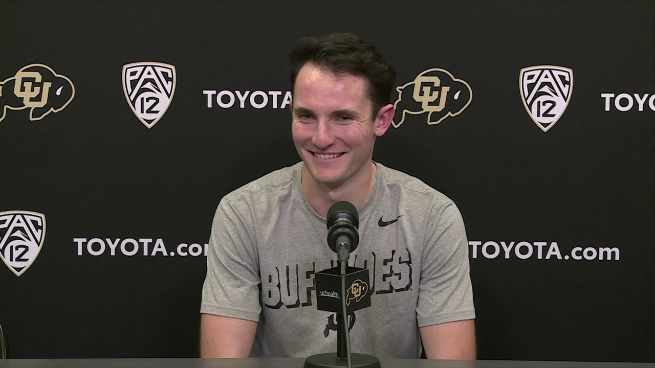 Evan Price Postgame Press Conference vs. Stanford - YouTube