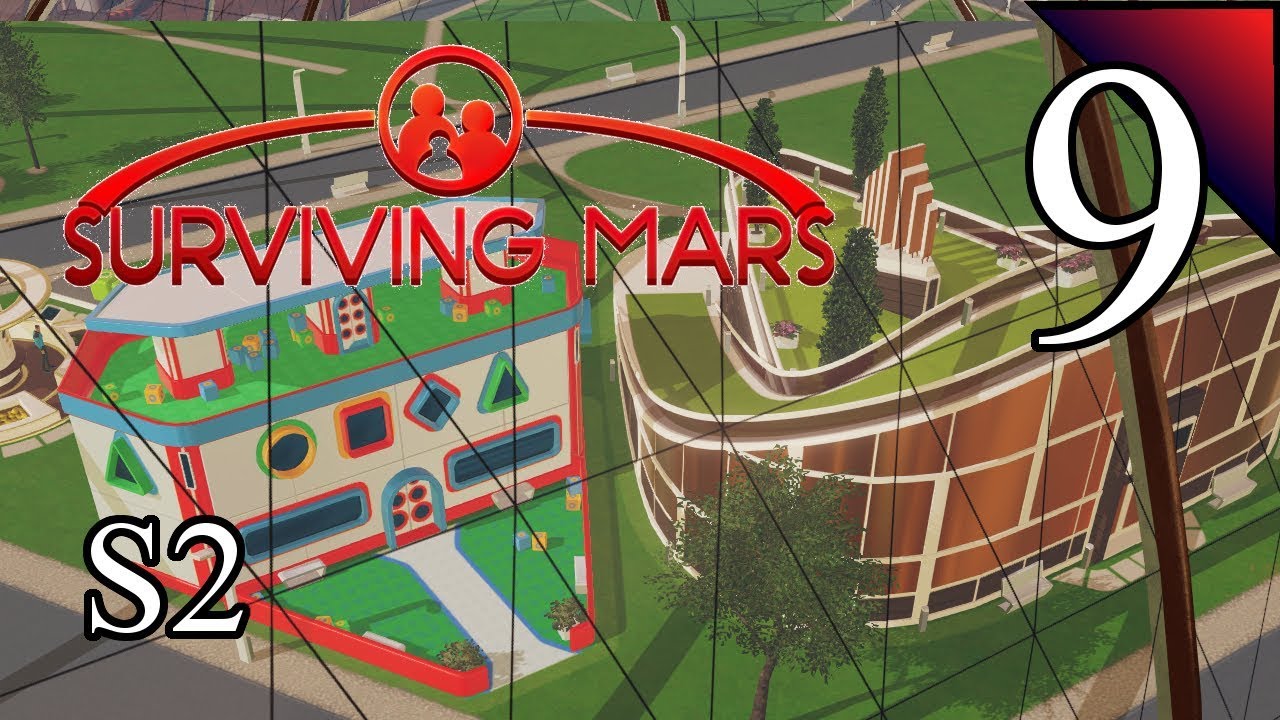 Surviving Mars (S2) 9: Starting Families On Mars! Let's Play Gameplay ...
