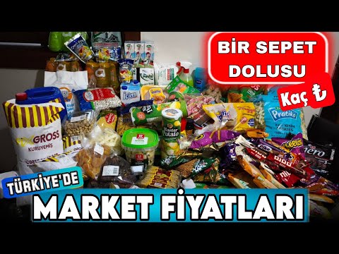 Giderek Artıyordu 🛒 Türkiye'de Market Fiyatları 🛒 Dev Market Alışverişi 🛒 Nisan 2026