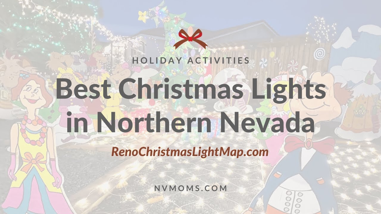 Christmas Light Hotspots in Reno, Sparks, Carson, City - YouTube