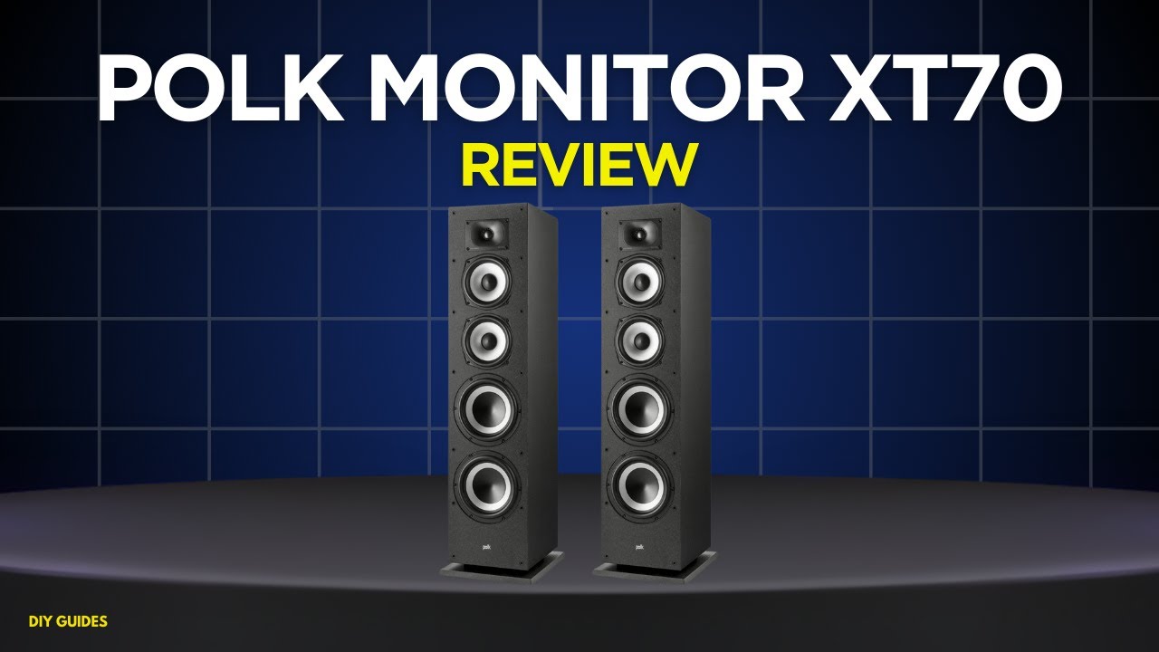 Polk Monitor XT70 Review | Bass, Power & Room Filling Sound - YouTube