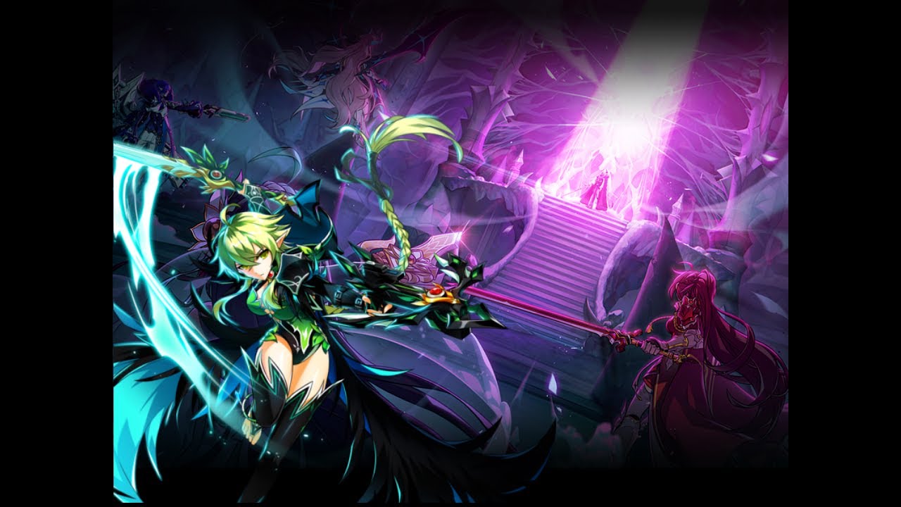 [엘소드 / Elsword CN] 18-4 Birth of Origin Twilight one player solo clear ...