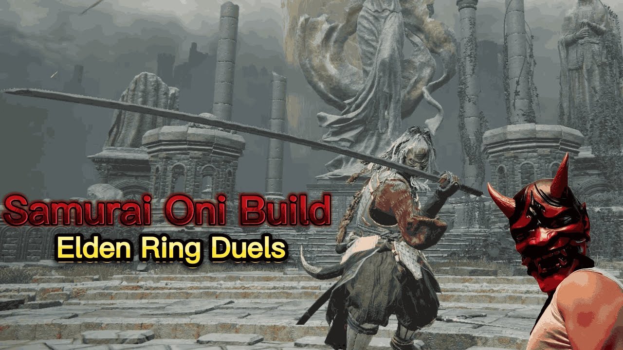 The Honorable Samurai Oni Build In Elden Ring Duels - YouTube
