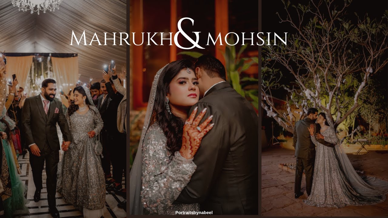 Pakistan wedding video | Mahrukh & Mohsin | Portraitsbynabeel - YouTube