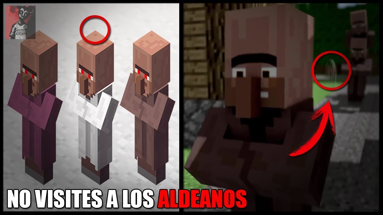 NUNCA VISITES a los ALDEANOS de MINECRAFT | ¡MIRA LO QUE TE PASA! - YouTube