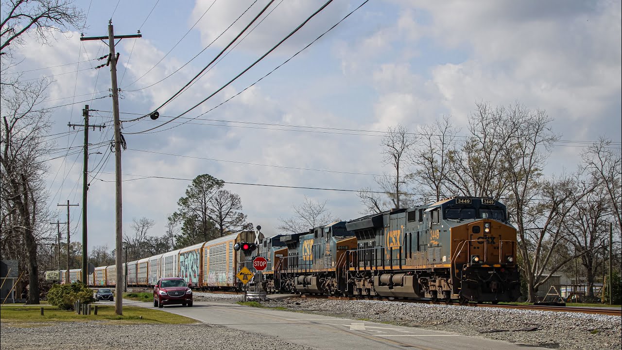 CW44 Duo Trails as I025 Hustles South Through Douglas, GA! | 3/8/2025 ...