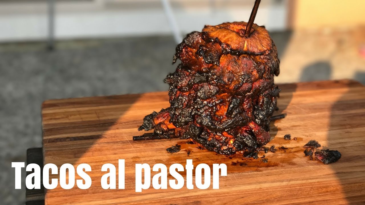 Tacos al pastor on the Pit Barrel Cooker - YouTube