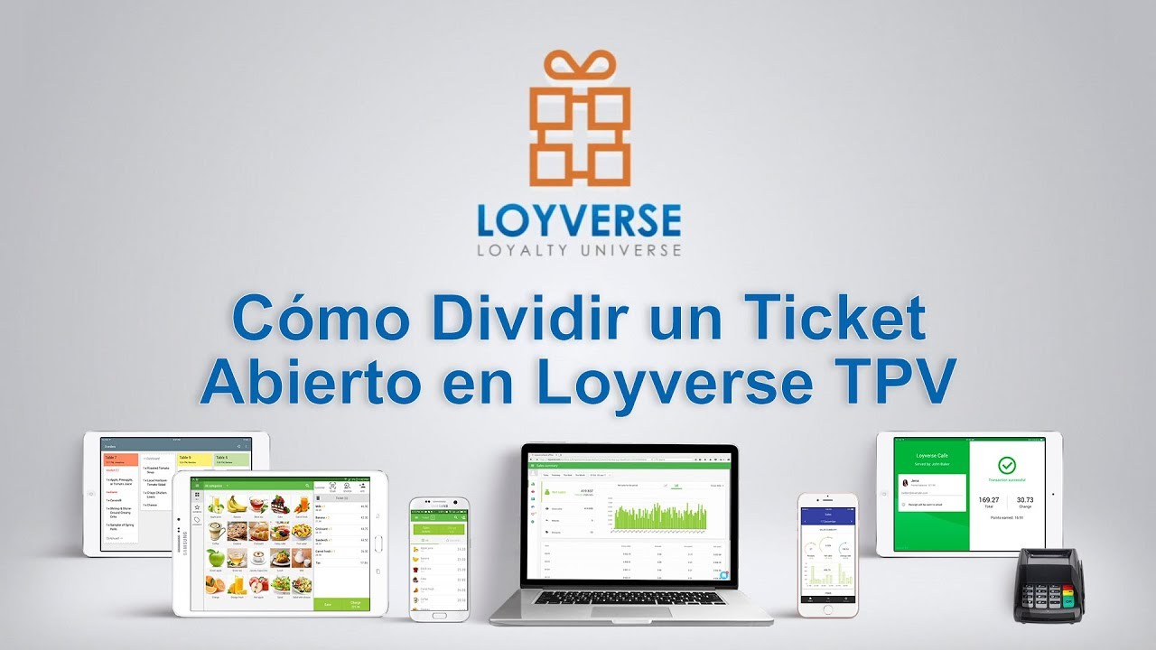 Cómo Dividir un Ticket Abierto en Loyverse TPV - YouTube