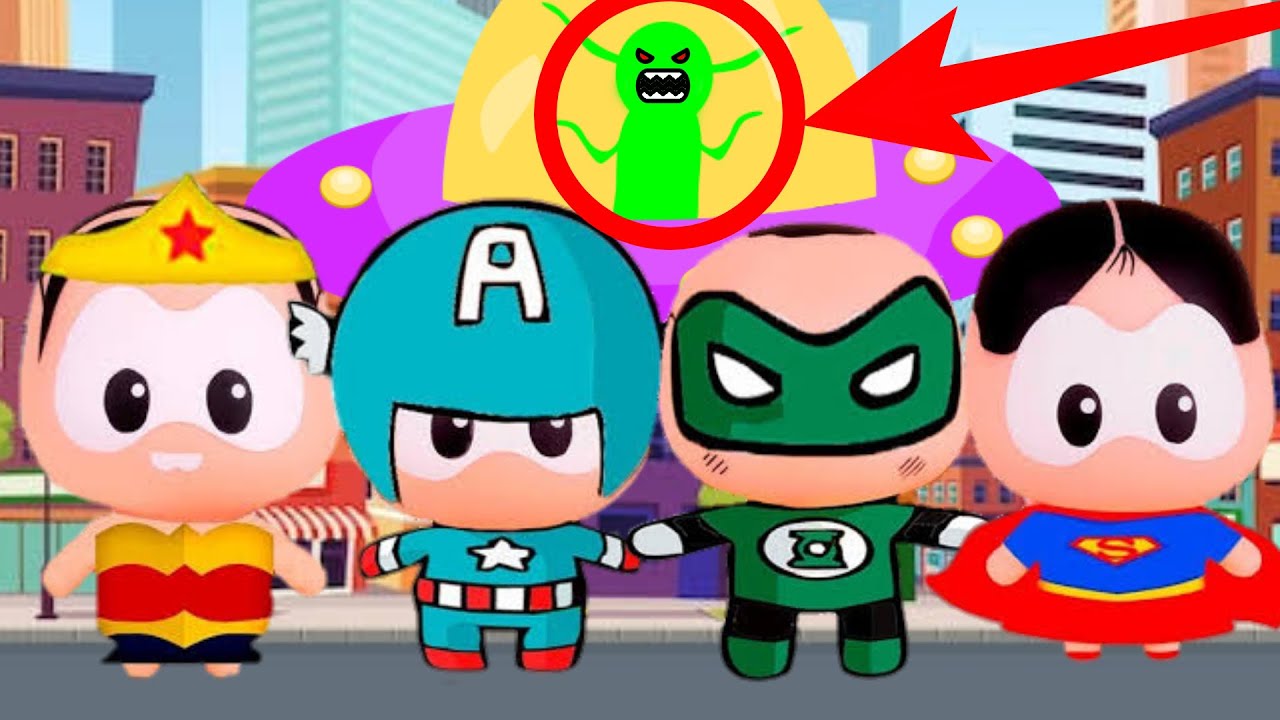 MÔNICA TOY SUPER HERÓIS SALVAM O MUNDO DE ALIENÍGENA MALVADO - YouTube