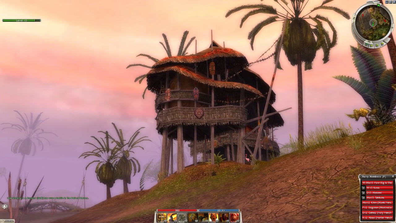 HOW BIG IS THE MAP in Guild Wars: Nightfall? Map: Issnur Isles - YouTube