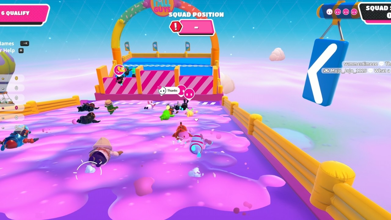 IT'S VERY FUN TO PLAY WITH THIS TEAM // FALL GUYS SQUAD MODE GAME PLAY ...