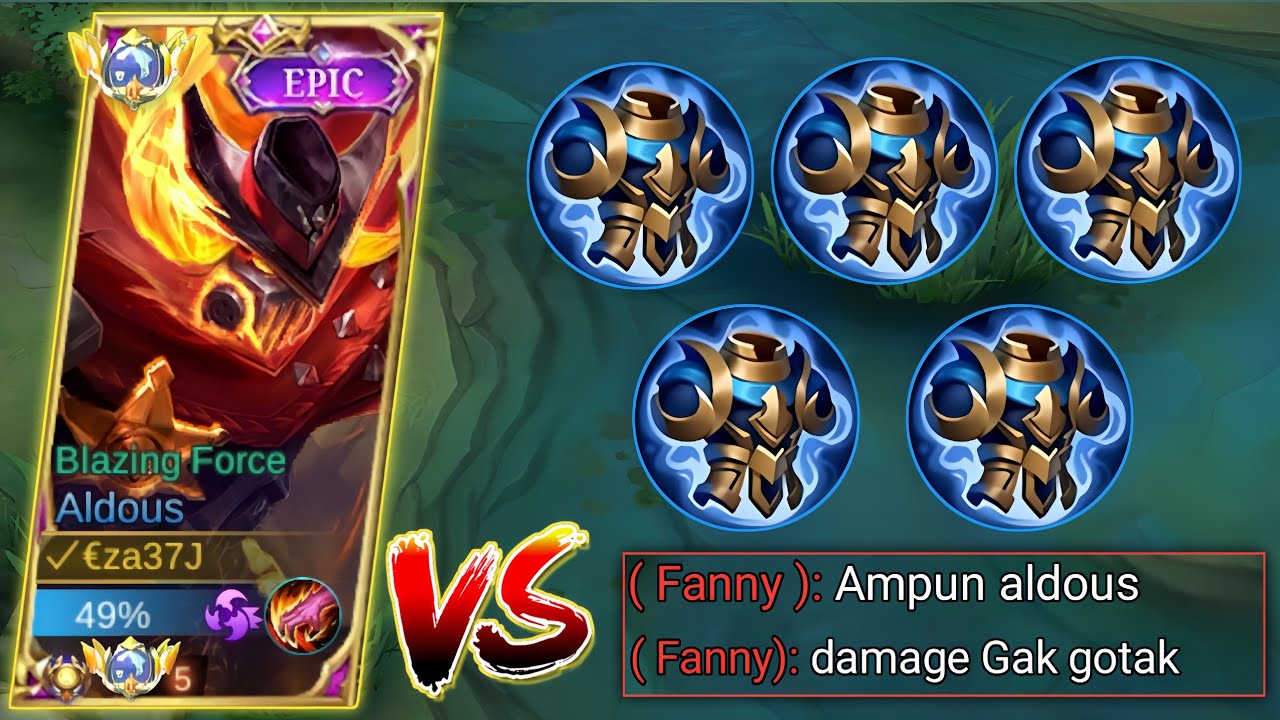 ALDOUS EZAJ VS 5 TWILIGHT ARMOR!! BUILD ALDOUS TERSAKIT 2024 | ALDOUS ...