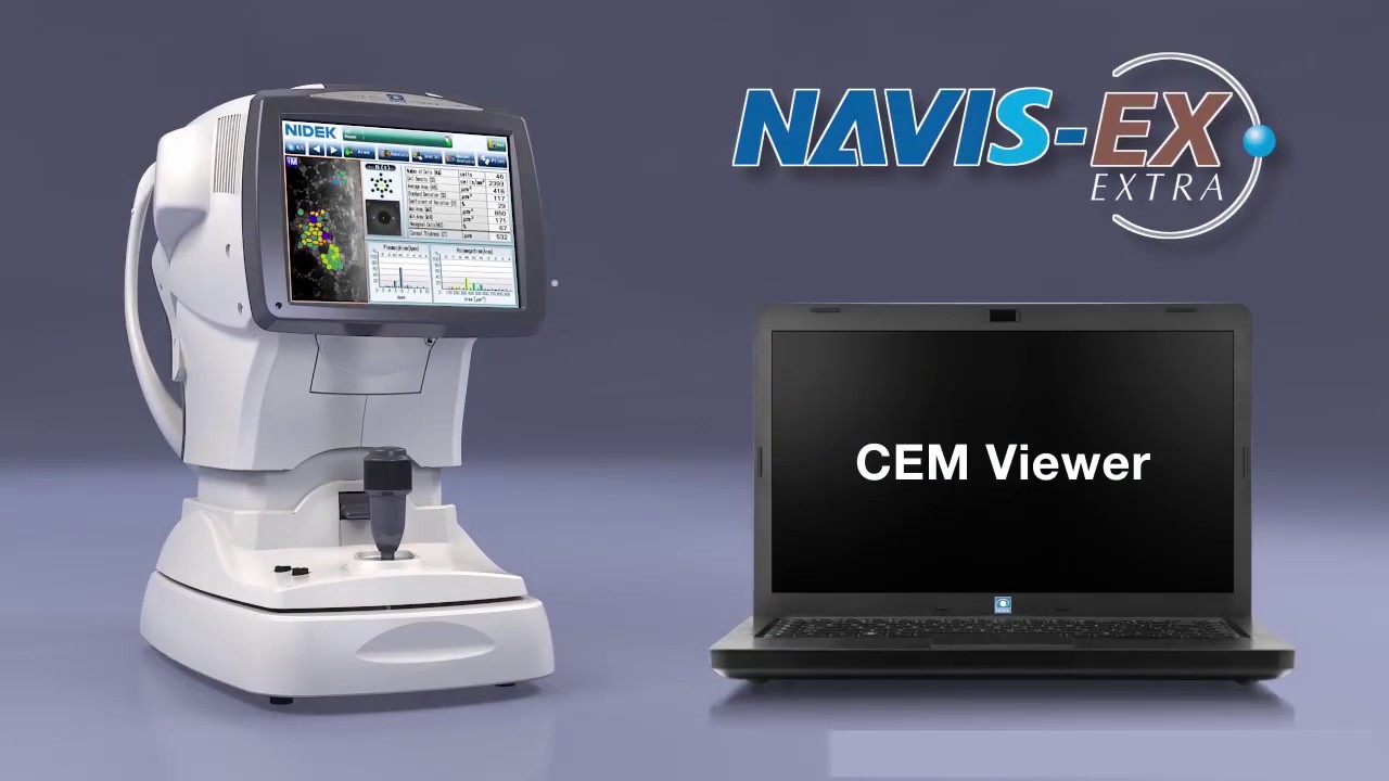 NIDEK CEM-530 Specular Microscope | 3D Auto Tracking and Auto Shot ...