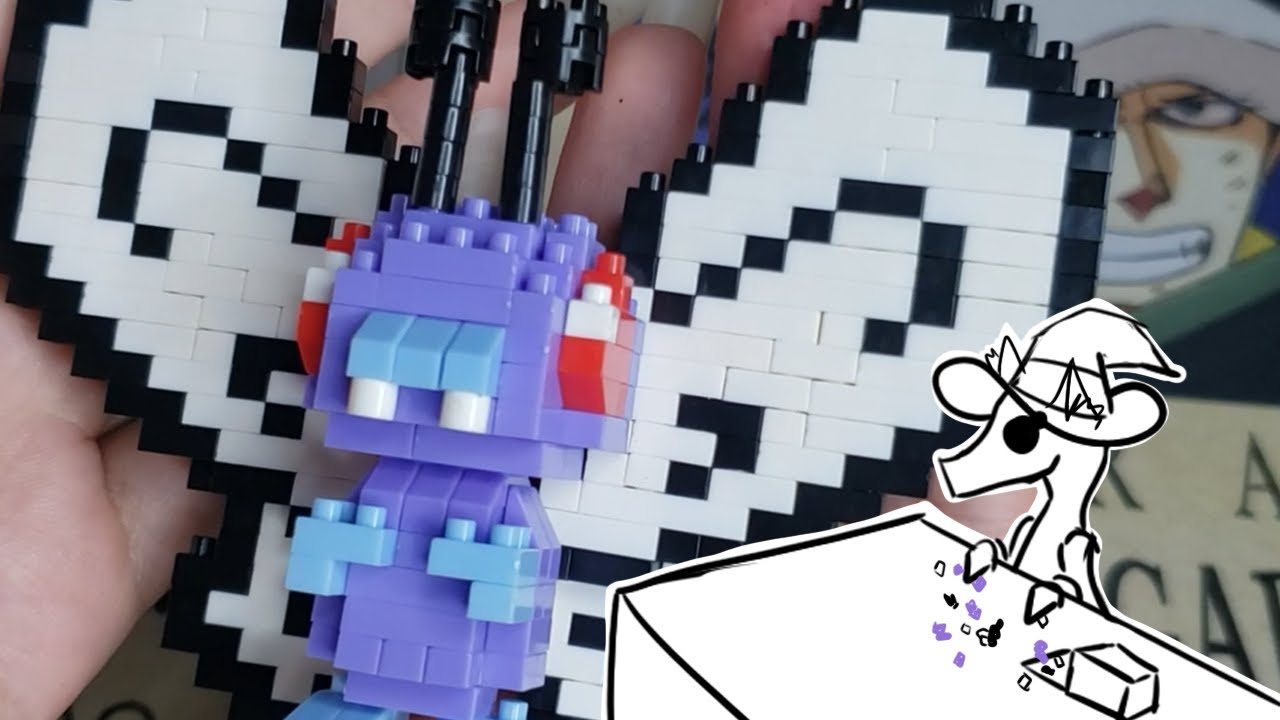 Armando a Butterfree de mini legos (LBOYU - Micro Brick) - YouTube