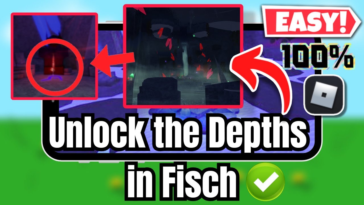 How to Unlock the Depths in Fisch Roblox (Easy) - YouTube