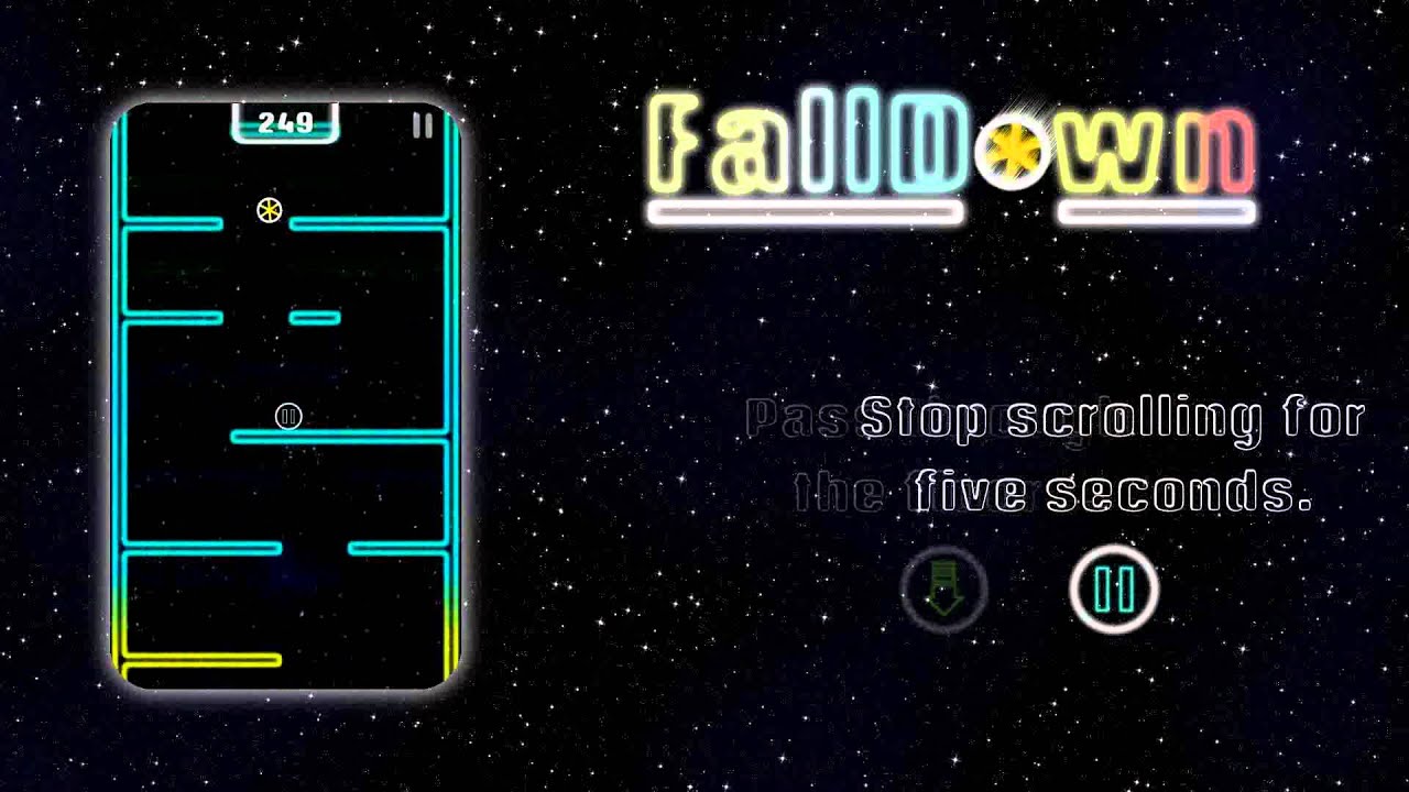 FallDown Android Game - YouTube