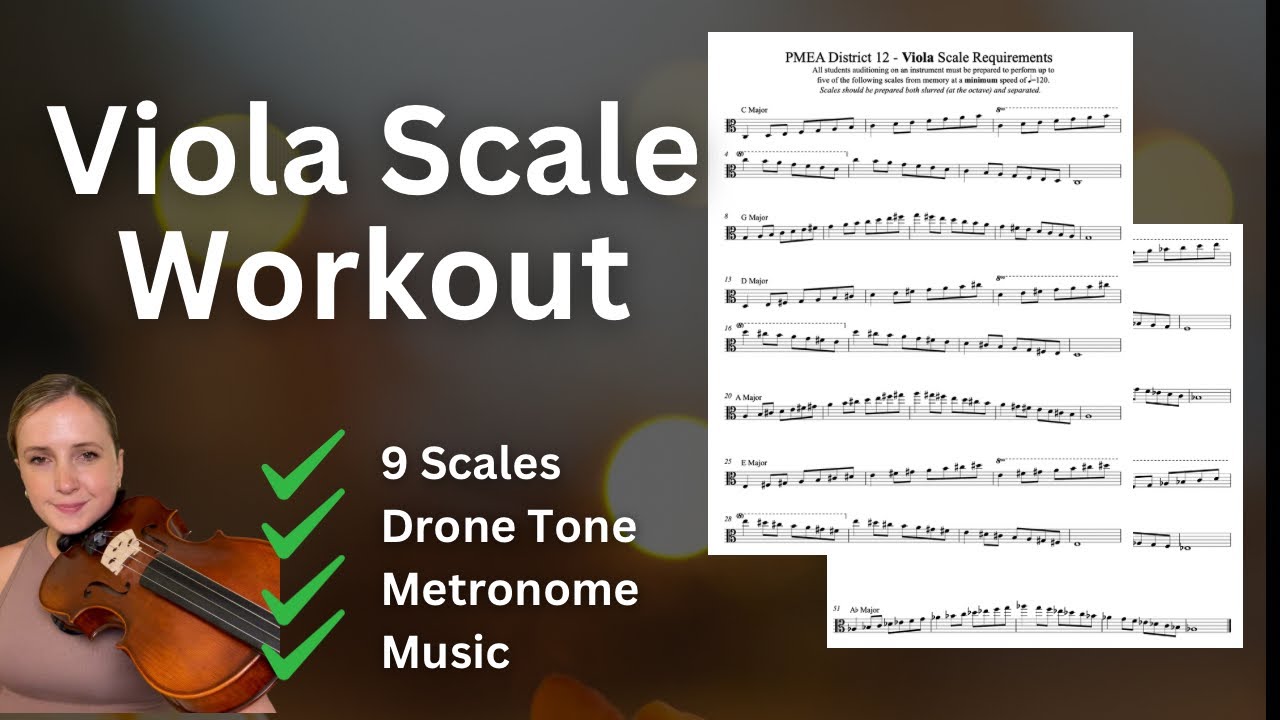 7 Minute Scale Routine for Viola🎻 - YouTube