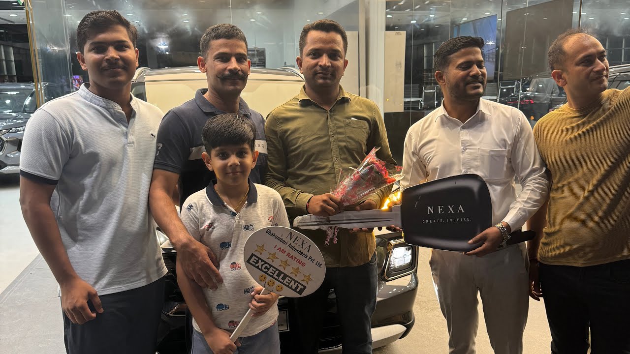 New car Delivery vlog nexa grand Vitara 2024 - YouTube