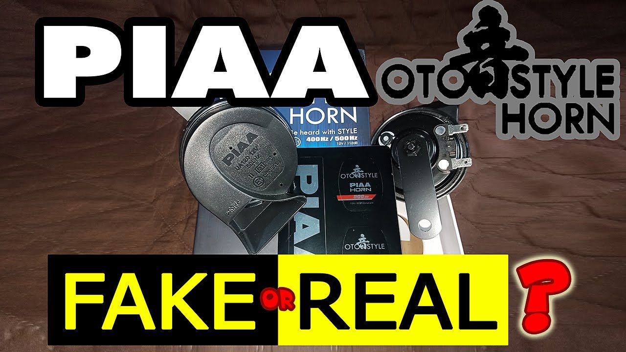 PIAA OTO Style Horn : UNBOXING, AUTHENTICITY REVIEW, SOUNDCHECK & Stock ...