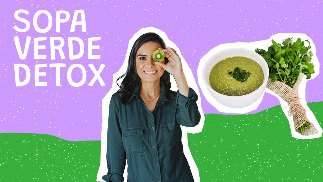 Receita de Sopa verde detox - YouTube