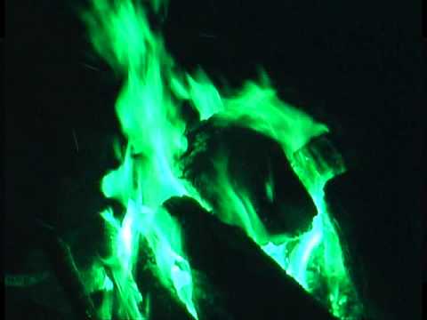VIRTUAL BONFIRE - Green - YouTube
