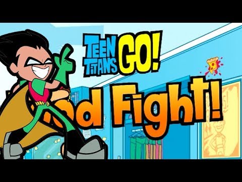 Teen Titans Go! - FOOD FIGHT! [DC Kids Games] - YouTube