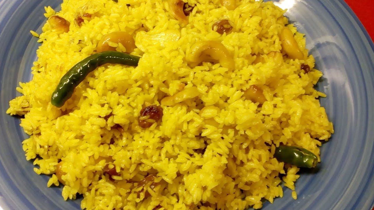 বাসন্তী পোলাও ll Basanti Polau ll How to cook easy Bengali Basanti ...