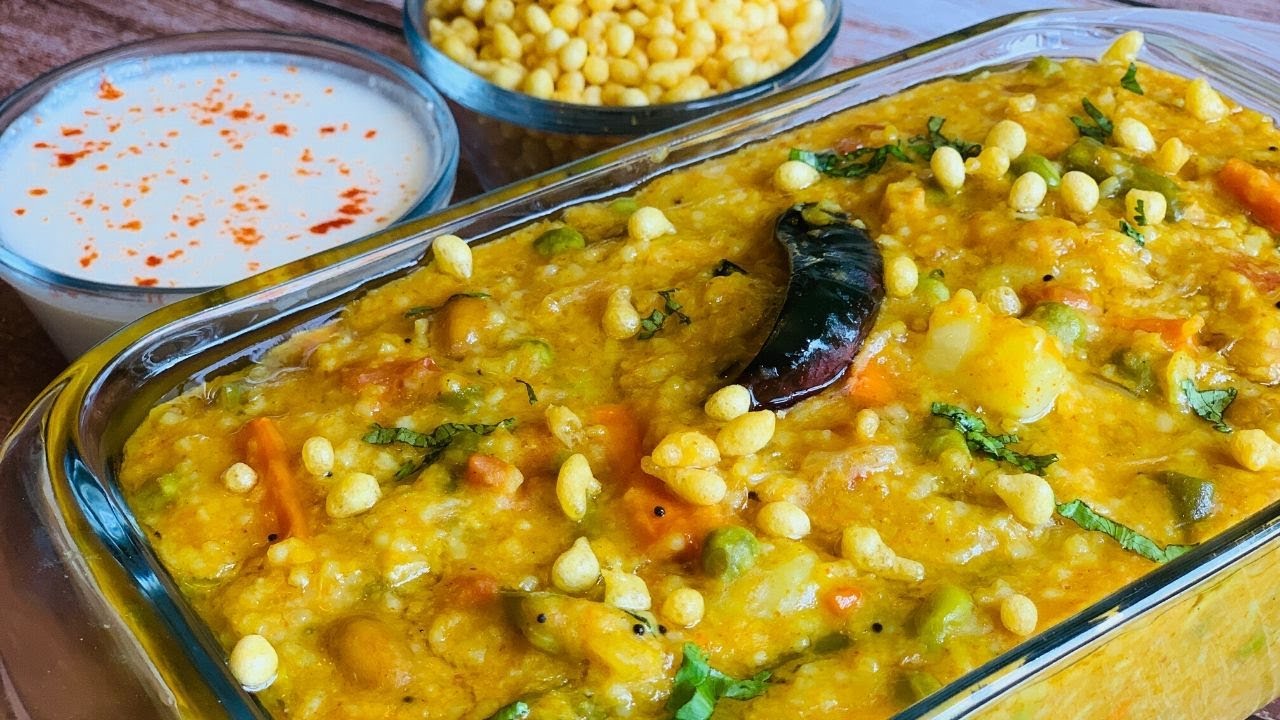 Bisi Bele Bath | Karnataka Style Bisi Bele Bath | Huli Anna Recipe ...