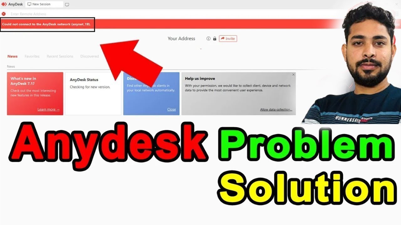 Connecting to the anydesk network || Disconnected from the anydesk ...