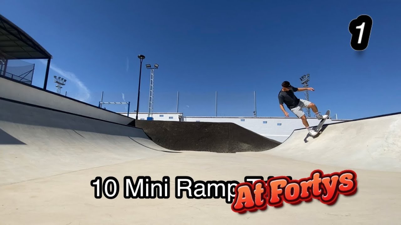 10 Mini Ramps Tricks #mrhofbauerchallenge - YouTube
