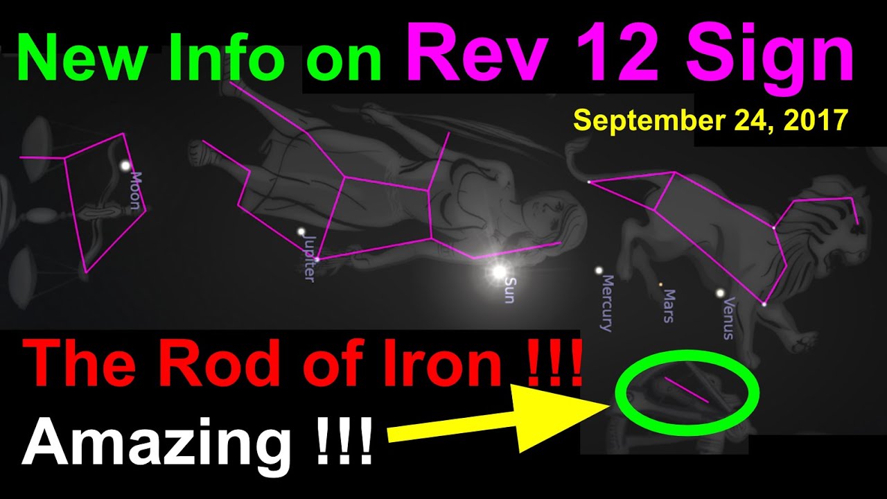 New Info: Revelation 12 Sign & The Rod of Iron = Messiah the Prince ...