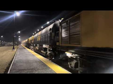 Chasing LORAM Rail Grinder grinding Metra’s Southwest Servixe - YouTube