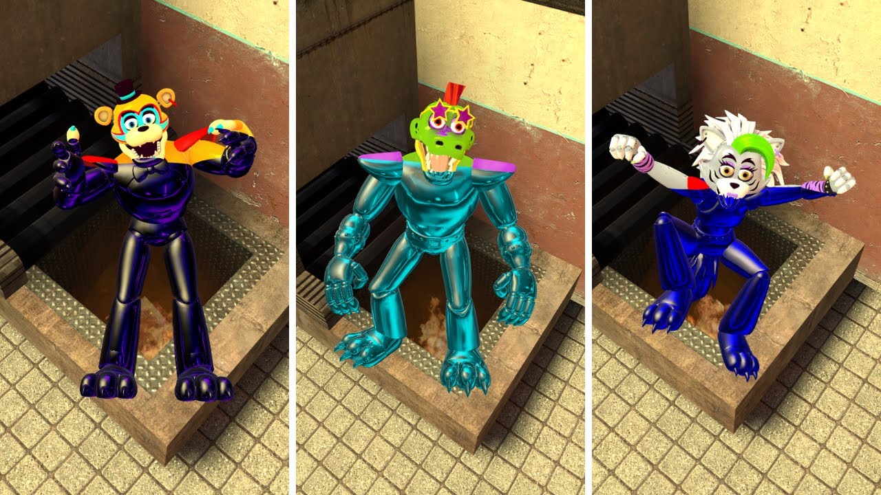 Explode All Diamond Fnaf Security Breach School Of Animatronics Chicas