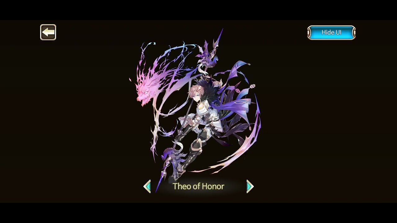 [King's raid] Theo Legend of Honor skin - YouTube